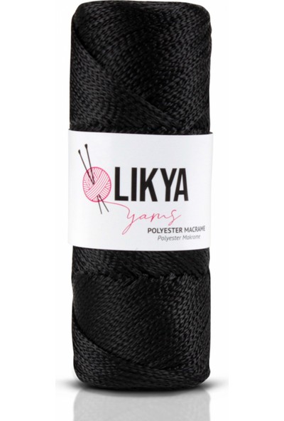 Likya Makrome Ipi Polyester 100 gr 110 M 1,1 mm Likya Makrome Ipi Polyester 100 gr 110 M 1,1 mm
