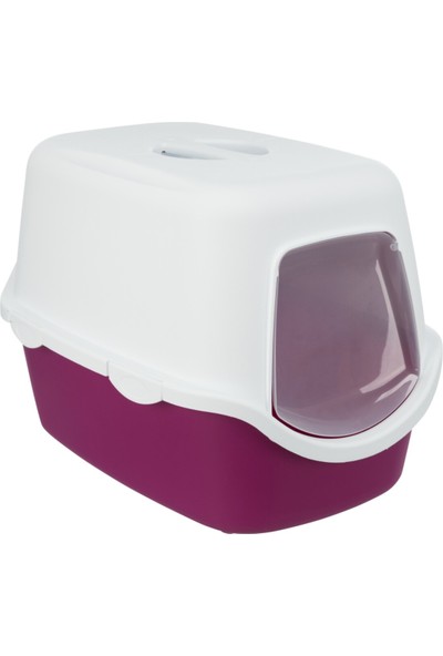 Trixie Kedi Kapalı Tuvaleti Vişne - Beyaz 40 x 40 x 56 cm
