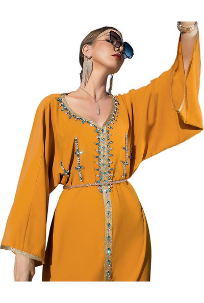 Fridayin Krem Uzun Kadın Elbise (Yurt Dışından) Fridayin Krem Uzun Kadın Elbise (Yurt Dışından)