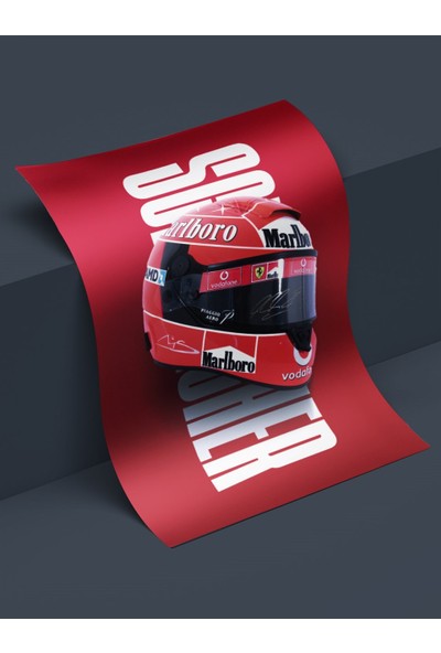 Rflection Michael Schumacher Flyer Poster Rflection Michael Schumacher Flyer Poster