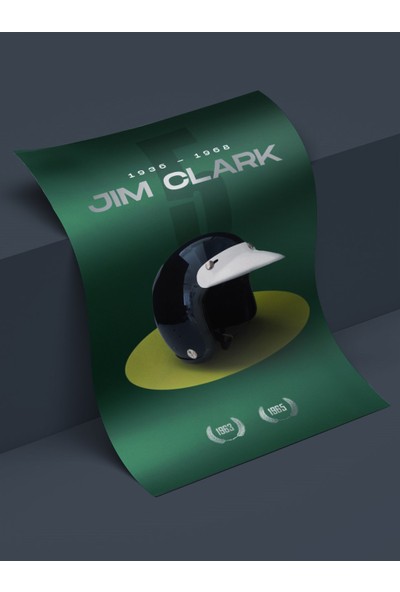 Rflection Jim Clark Flyer Poster Rflection Jim Clark Flyer Poster