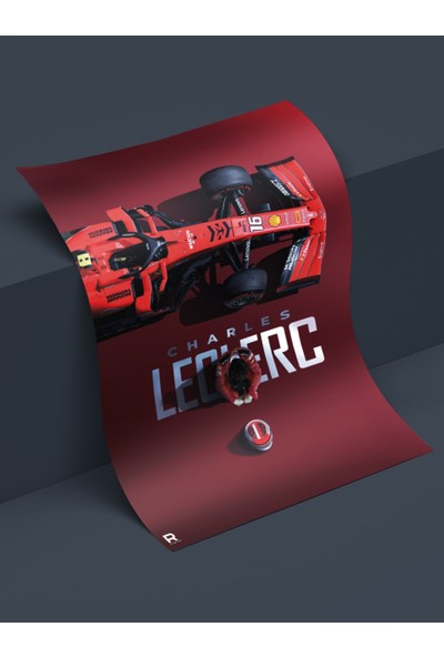 Rflection Charles Leclerc Flyer Poster Rflection Charles Leclerc Flyer Poster