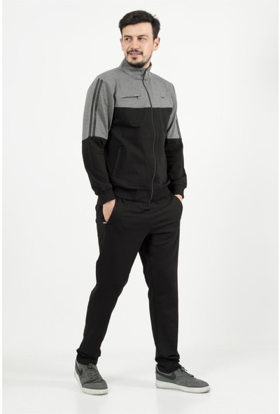 Trendhill Pamuklu Büyük Beden Erkek Eşofman Takımı 201513