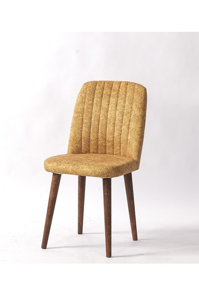 Asil Mobilya Retro Kumaş Ahşap Ayaklı Mutfak, Salon, Kafe, Teras Sandalye Asil Mobilya Retro Kumaş Ahşap Ayaklı Mutfak, Salon, Kafe, Teras Sandalye