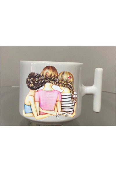 La Dijital Arkadaşlık Latte Fincanı