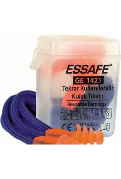 Essafe Gürültü ve Ses Önleyici Kulak Tıkacı GE1425 24DB