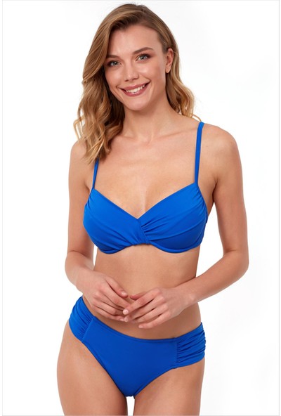 Ayyıldız Kadın Saks Toparlayıcı Bikini Takımı 40705