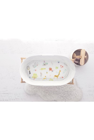 Happy Folks Boho Team Fun Beşik Lastikli Çarşaf