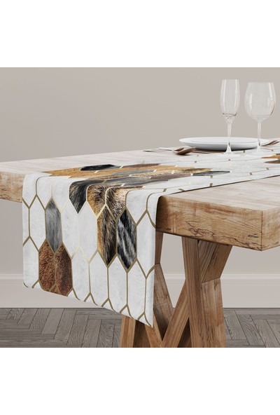 Jungle Halı Stars Modern Runner