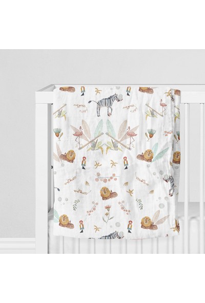 Happy Folks Flamingo Team Müslin