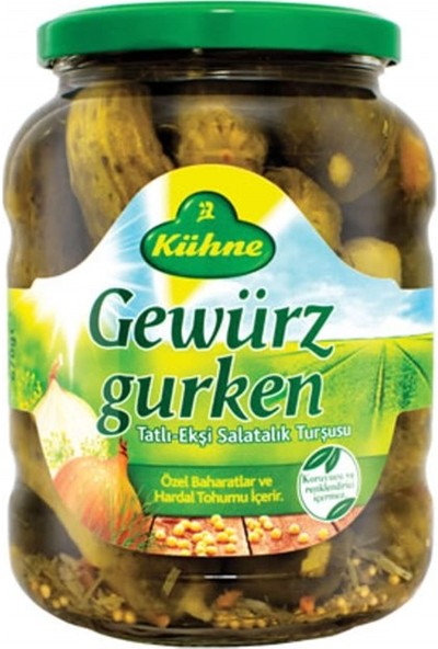 Kühne Alman Tipi Salatalık Turşusu 370 ml Kühne Alman Tipi Salatalık Turşusu 370 ml