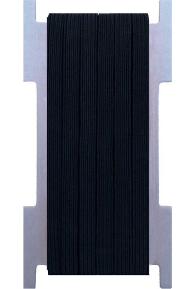 Tekiş Lastik Paça Lastiği 6 mm 10 mt Süper Yassı