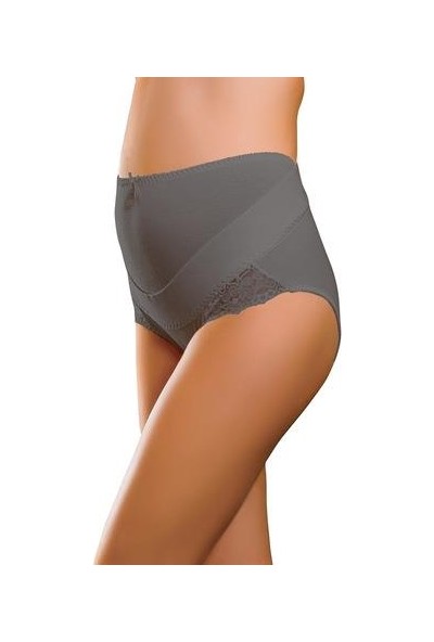 Elija Karın Destekleyici Bantlı Külot - Siyah 1011 M