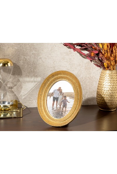 English Home Revan Çerçeve 17X22X3.5 cm Gold