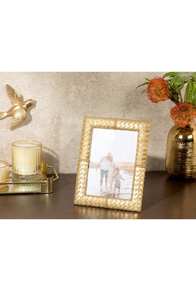 English Home Lukas Çerçeve 17.2X22.2X1.5 cm Gold