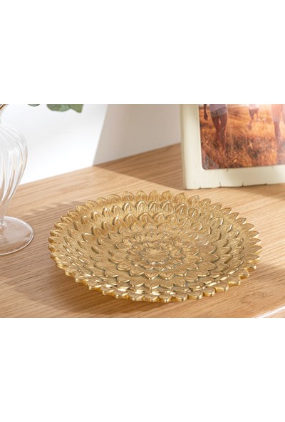 English Home Lukas Dekoratif Tabak 21.8x2.5 cm Gold English Home Lukas Dekoratif Tabak 21.8x2.5 cm Gold