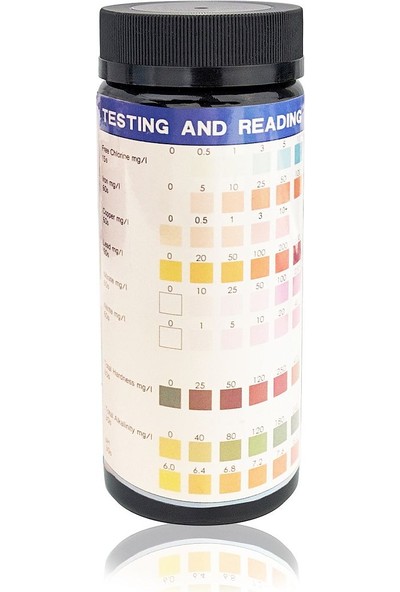 D-Lab Su Analiz Test Kağıdı 9 Parametre 100'LÜ