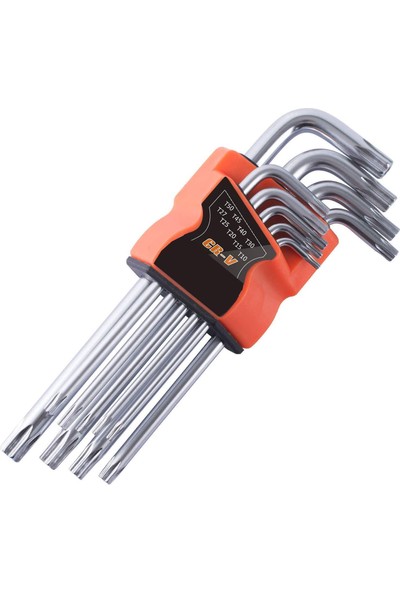 Mastercar Yıldız 9 Değişik Uçlu Alyan Seti Mastercar Yıldız 9 Değişik Uçlu Alyan Seti