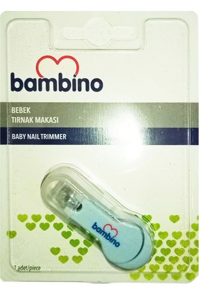 Bambino Muhafazalı Çıt Çıt Makas P0667 - Mavi