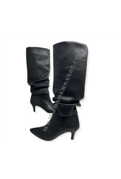 White Line 2501 Uzun Çizme/siyah/38