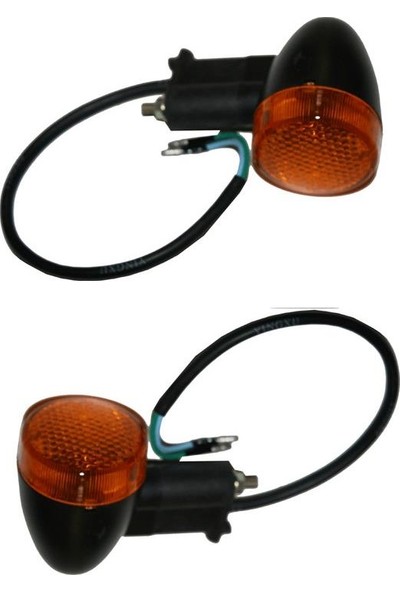 Motolinas Sinyal Takımı 2'li Vidalı Model - FT110 Çelik Torro Motolinas Sinyal Takımı 2'li Vidalı Model - FT110 Çelik Torro