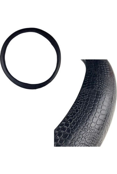 Space Silikon Direksiyon Kılıfı Siyah / DIKI344