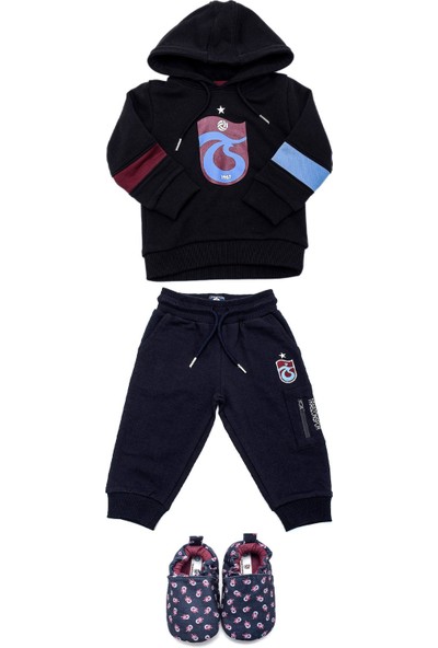 TS Club Sweat Kapşonlu Önü Logolu Kolu Bordo Mavi Parçalı TS Club Sweat Kapşonlu Önü Logolu Kolu Bordo Mavi Parçalı