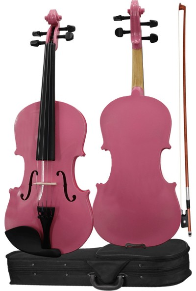 Midex HGA24PİNK Pembe 1/2 Çocuk Kemanı (8-10 Yaş İçin)