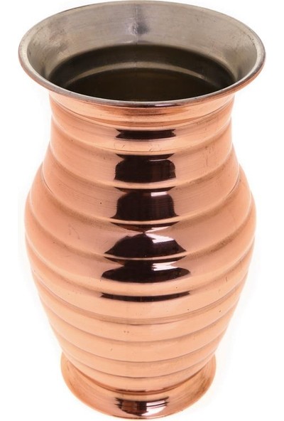 Saint Belisama Sümbüllü Bakır Vazo