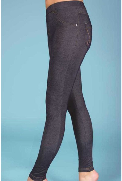 Berrak Kadın Tayt Kot Arkası Cepli