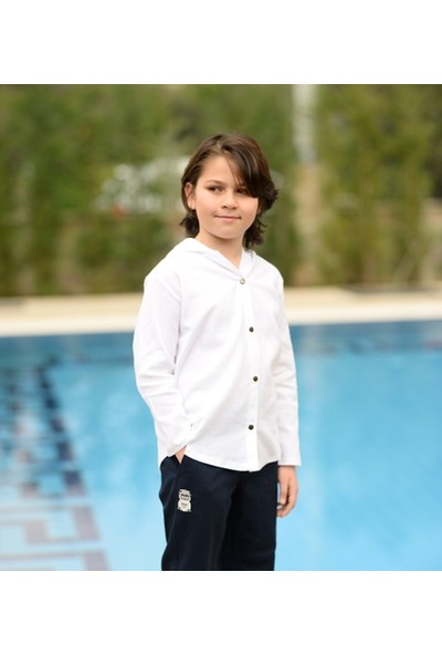 Zeze Otantik Kapşonlu Gömlek