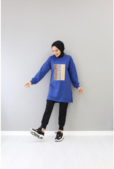 Moylin 1877 Baskılı Sıfır Yaka