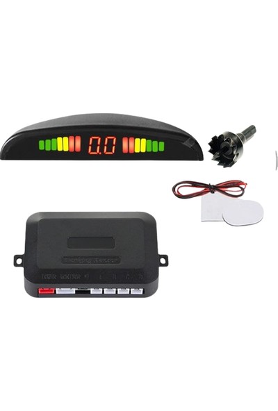 Mfk Park Sensörü LED Göstergeli Siyah