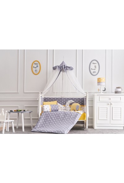 Bemolya Bebek Sarı Filli Uyku Seti 70X130 cm