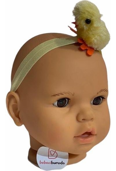 Bebeciburada 0-12 Ay Minik Civciv Bebek Saç Bandı