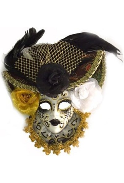Asmeyal Siyah Seramik Parti Maskesi Asmeyal Siyah Seramik Parti Maskesi