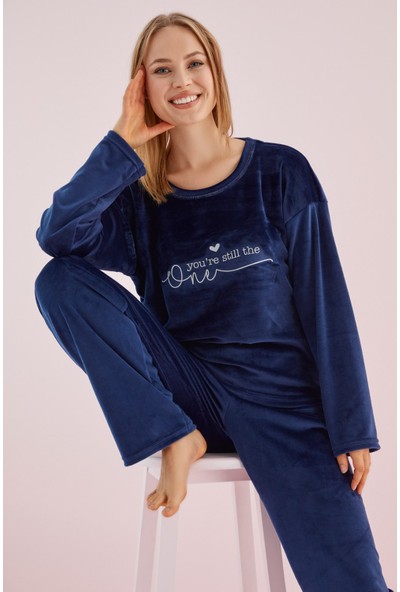 Sude Homewear Kadın Kadife Pijama Takımı