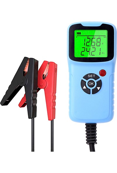Buyfun Araç Akü Şarj Cihazı Analizörü 12 V 2000CCA Pil Gerilim (Yurt Dışından) Buyfun Araç Akü Şarj Cihazı Analizörü 12 V 2000CCA Pil Gerilim (Yurt Dışından)