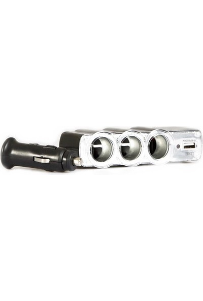 Space Oto Çakmaklık Çoğaltıcı 3xusb'li Çakmak Soketi / ICCA45 Space Oto Çakmaklık Çoğaltıcı 3xusb'li Çakmak Soketi / ICCA45