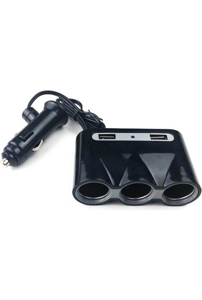 Space Çift Usbli 3lü Çakmak Soketi 12V / ICCA71 Space Çift Usbli 3lü Çakmak Soketi 12V / ICCA71