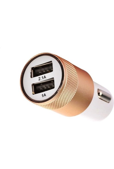 Space Çakmak Soketi Çift Usb'li-Altın / ICCA84-1 Space Çakmak Soketi Çift Usb'li-Altın / ICCA84-1