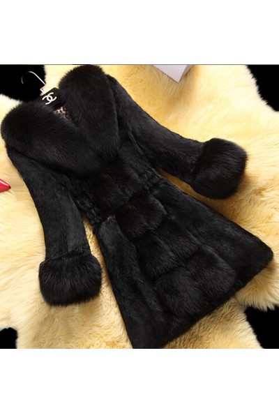 Incendio 2022 Sonbahar/ Kış Kadın Orta Uzunlukta Tilki Kürk (Yurt Dışından)