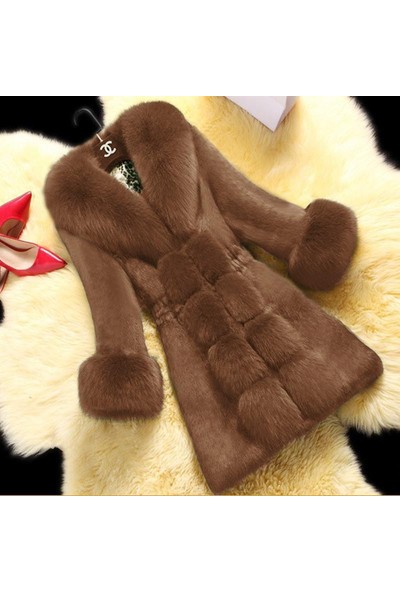 Incendio 2022 Sonbahar/ Kış Kadın Orta Uzunlukta Tilki Kürk (Yurt Dışından)