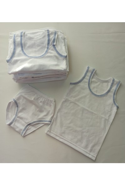 Özbebişim Yeni Doğan Bebek Atlet Külot Takımı 12 Adet