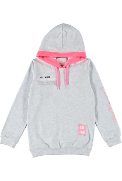 Paketle Express Kapüşonlu Baskılı Kız Sweat 9/12 Yaş Paketle Express Kapüşonlu Baskılı Kız Sweat 9/12 Yaş