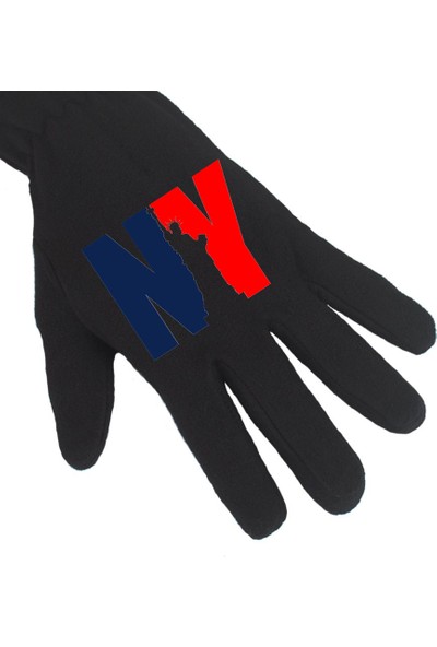 Astak Özgürlük-Heykeli-Usa Baskılı Polar Eldiven YTKTRD537