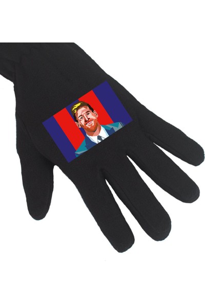 Astak Messi Baskılı Polar Eldiven YTKTRD179