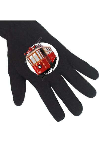 Astak Taksim Tünel Baskılı Polar Eldiven YTKTRD041 Astak Taksim Tünel Baskılı Polar Eldiven YTKTRD041