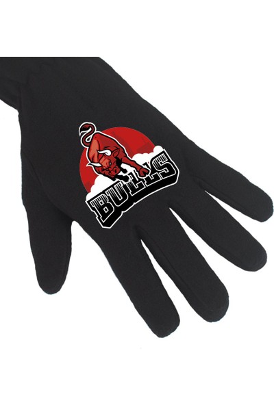 Astak Boğa Baskılı Polar Eldiven YTKTRD245