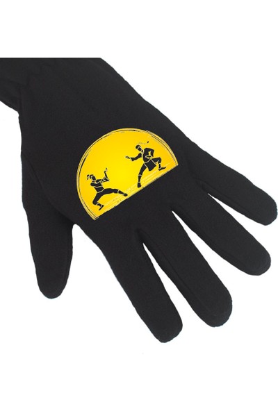 Astak Kung-Fu Baskılı Polar Eldiven YTKTRD140 Astak Kung-Fu Baskılı Polar Eldiven YTKTRD140